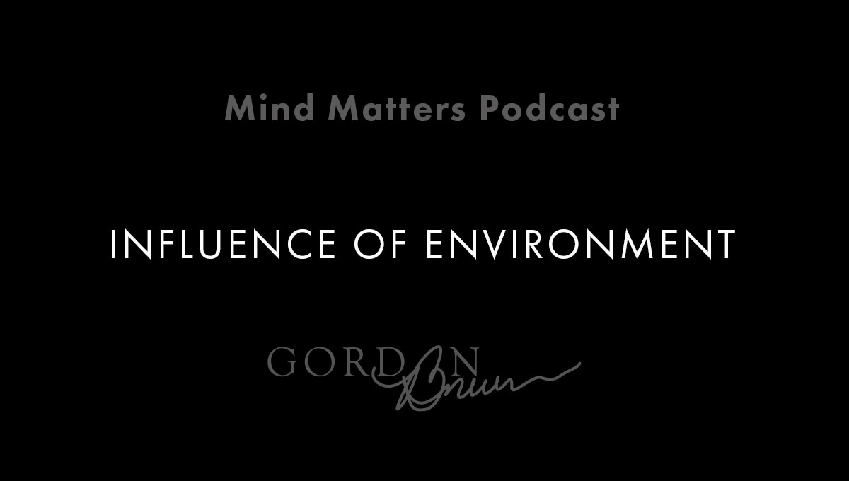 Influence of Environment on Recovery | Gordon Bruin, CMHC : Recovery ...